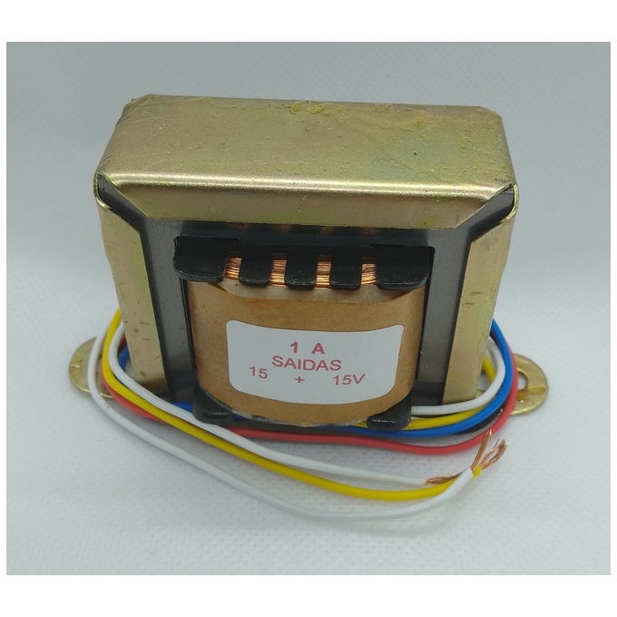 TRAFO - 15+15VAC - 1A (127/220VAC)