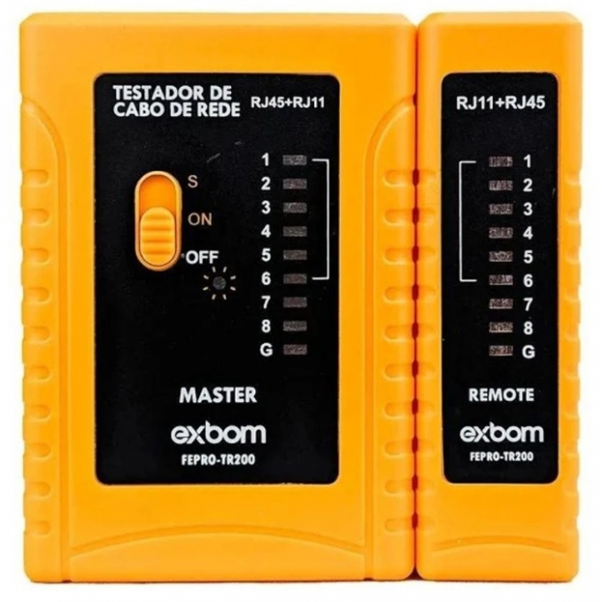 TESTADOR DE CABO DE REDE - FEPRO-TR200 LE-1979 - BOM-6802